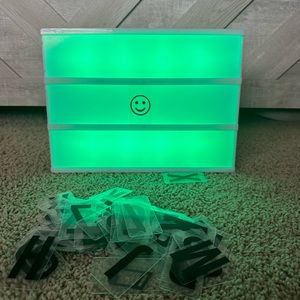 Wall Decor | Led Letter Color Changing Sign | Poshmark